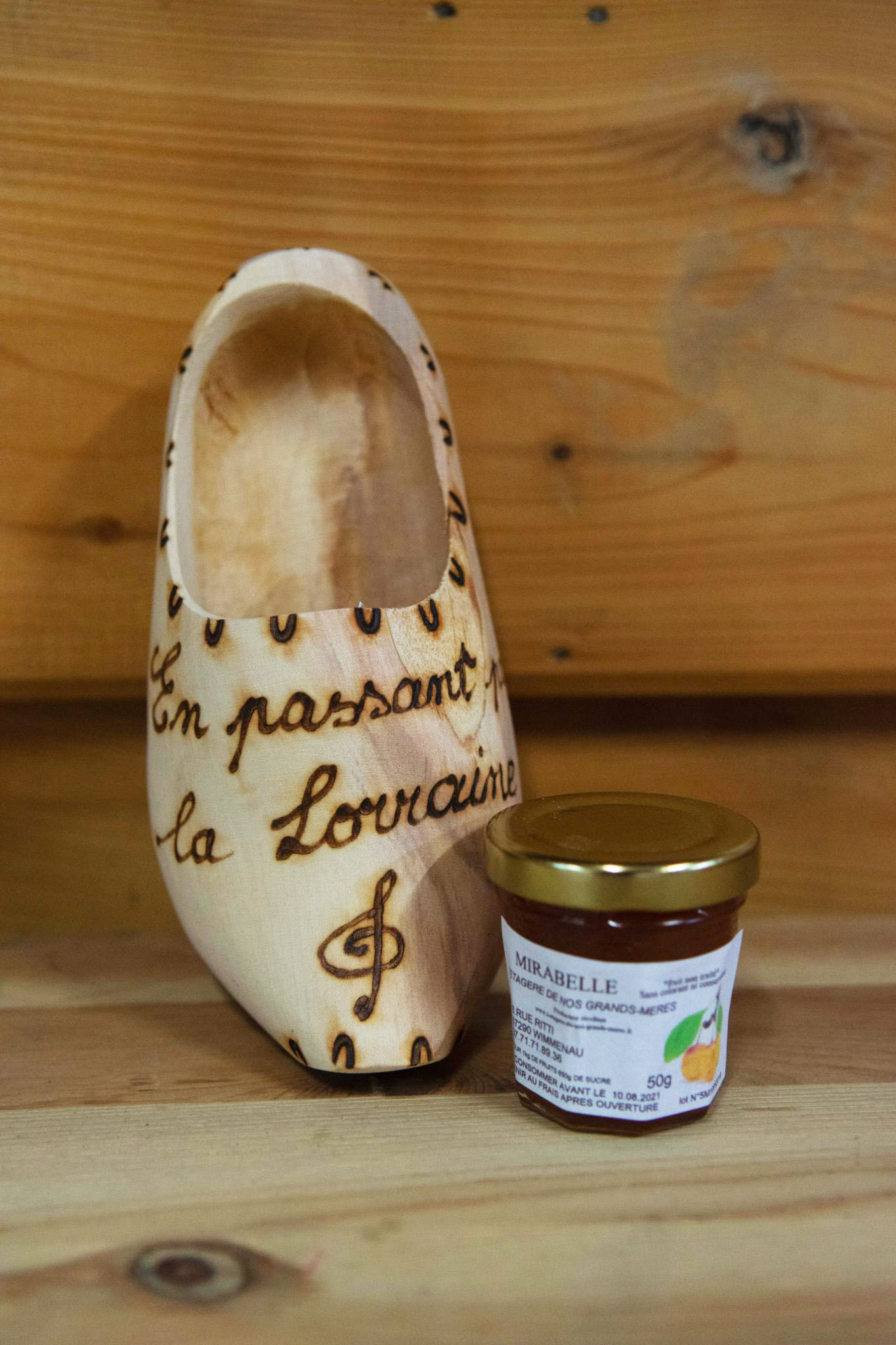 Sabot avec confiture « En passant par la Lorraine » - La Boutique du ...